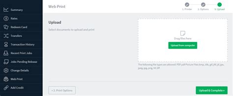 Example 6 Printing From A Wireless Network Or Laptop Web Print PaperCut