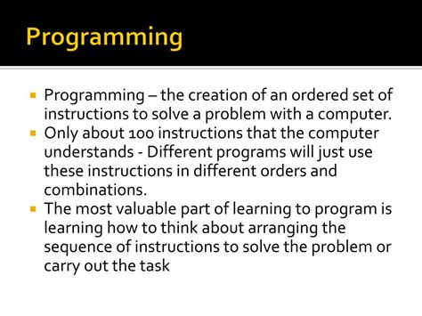 Ppt Introduction To Programming And Problem Solving Powerpoint Presentation Id538089