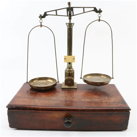 Equal Arm Balance Scale With Weights Ebth