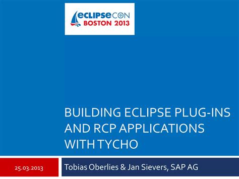 Tycho Tutorial Eclipsecon 2013 Ppt