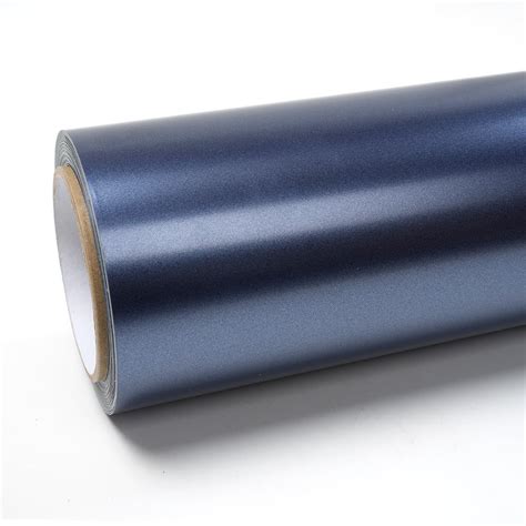 Satin Midnight Blue Vinyl Wrap Madd Wrap Vinyl Film