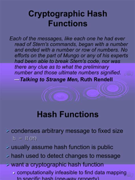 12 Hash Functions Pdf Cyberwarfare Security