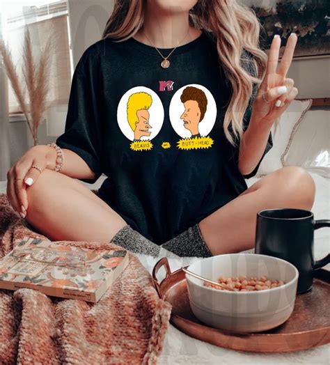 Retro Beavis And Butthead Butt Munch Poster Shirt