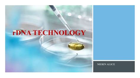 Rdna Technology Ppt