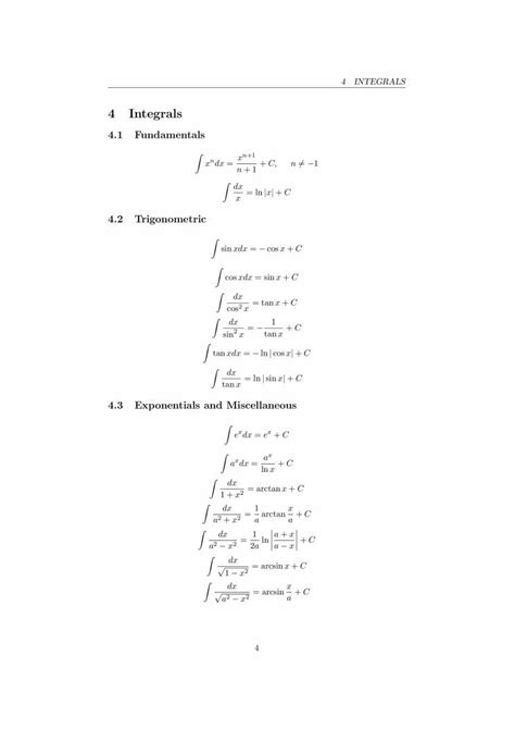 Calculus Table Notes Learnpick India