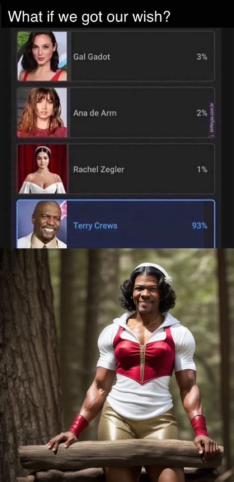 Terry Crews As Snow White 9gag