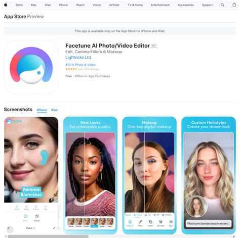 Facetune Review The Ultimate AI Photo App To Edit Selfies Unite AI