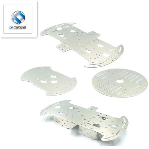 중국 저가형 4wd 금속 패널 Tt 모터 휠용 지능형 로봇 자동차 섀시 15mm 알루미늄 합금 프레임 4륜 구동 바닥 플레이트 Diy 견적 Gns 구성 요소