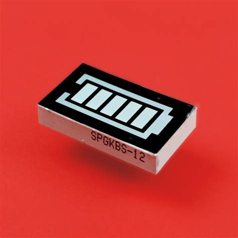 Battery Level Indicator Bar Graph 5 Segment All Mart