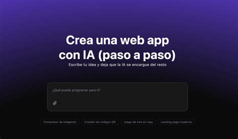 Cómo Crear Aplicaciones Web Con Ia Paso A Paso