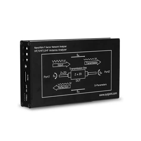 Векторный анализатор сети NanoVNA-F V2, 4,3 дюйма, IPS, с ЖК-дисплеем ...
