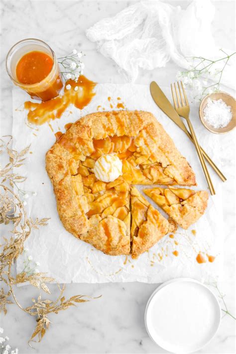 Caramel Apple Galette Bakers Table