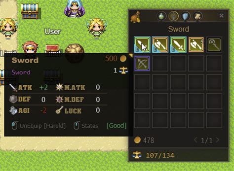 Map Inventory MZ MV Visual Grid Inventory Update Page RPG Maker Forums
