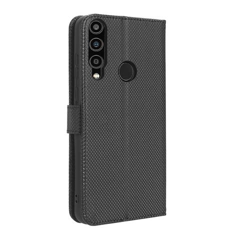 For Orbic Magic 5g R678el Diamond Texture Leather Phone Case Black