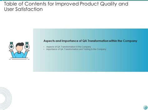 Qa Transformation For Improved Product Quality And User Satisfaction