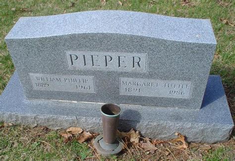 William Phillip Pieper 1889 1961 Find A Grave Memorial