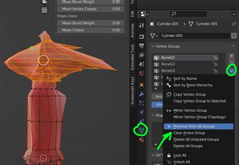 Modeling How To Prevent Mesh Stretching When Using Inverse Kinematics Body Constraint