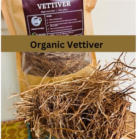 Organic India Vettiver Dried Khus Root Shopee Malaysia