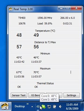 Processor Temp Monitor Virtcrm