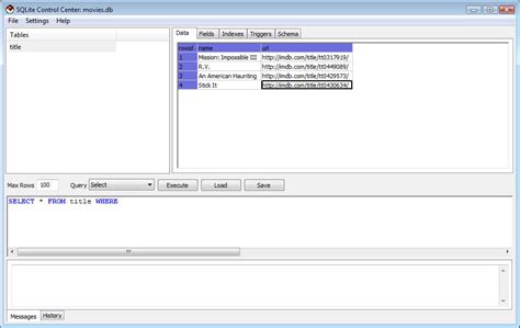 Desktop Programme Zur Bearbeitung Von SQLite Datenbanken
