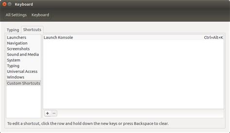 Kubuntu Keyboard Shortcut To Launch Konsole In Ubuntu Ask Ubuntu