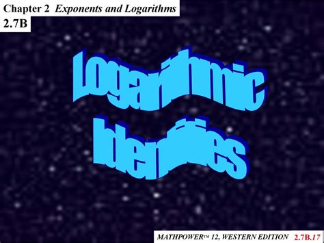 Logarithms And Equation Solving Ppt Download