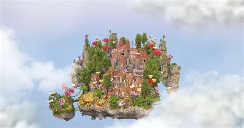 Cute Flowers Spawn Minecraft Map
