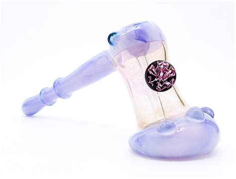 Hammer Bubbler Water Pipe Pink Sexy Butter By Steve Kelnhofer 1023