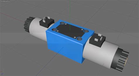 Hydraulic Free 3d Model Blend Free3d