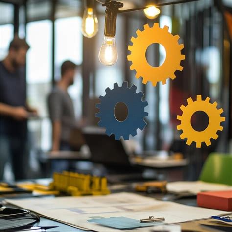 Implementing Lean Management Techniques Premium Ai Generated Image