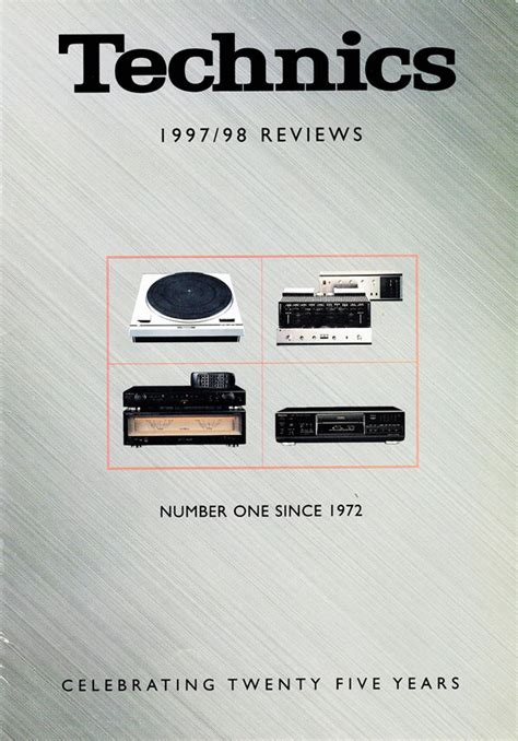 Technics Reviews Product Brochure Hifi Engine