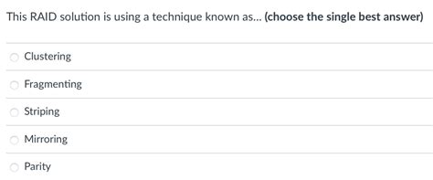 Solved Consider The Following RAID Organization Where Disk Chegg