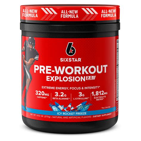 6 Star Nutrition Pre Workout Explosion Review Workout Cardio Routine