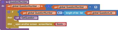 Tinydb Help On Multiscreen Quiz Scores App Inventor For Ios Mit App