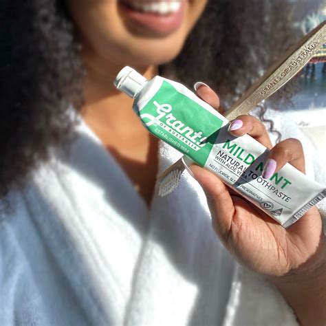 Grants Mild Mint Toothpaste Evelyn Faye Nutrition