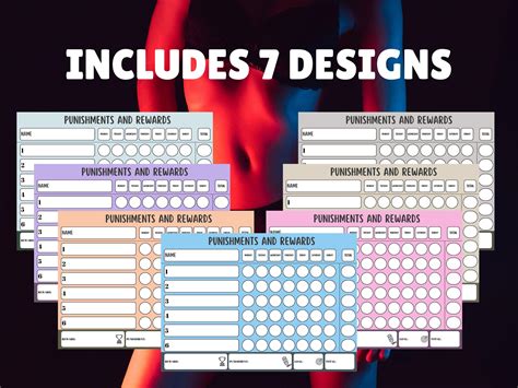 Punishment And Reward Chart For Submissive Bdsm Chart Kinky Worksheet Master And Dominant