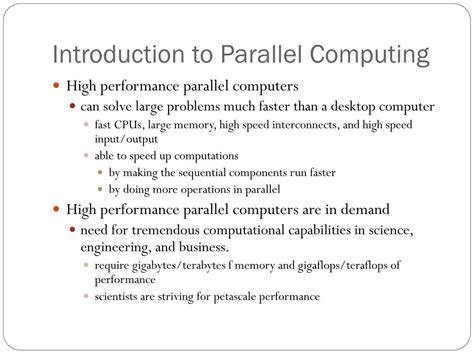 Ppt Parallel Computing Explained Powerpoint Presentation Free Download Id316040
