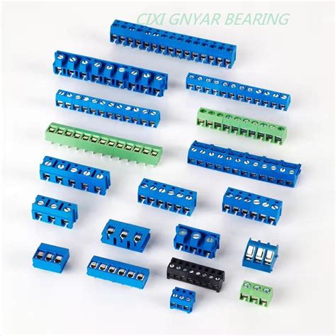 Block Connector Pluggable Plug In Terminal Block Pcb Screw Terminal