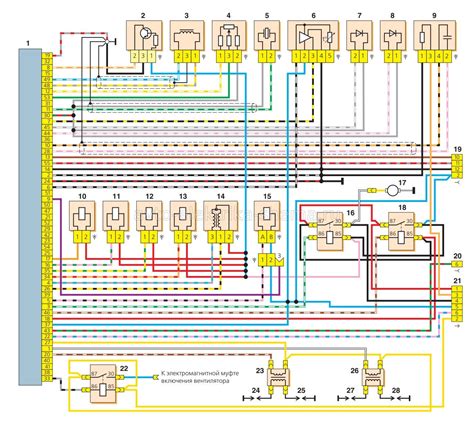 Распиновка 4216 газель бизнес