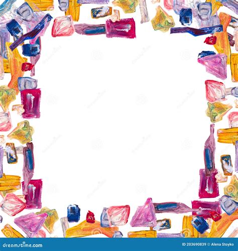 Hand Drawn Border And Place For Your Text Stock Illustration Illustration Of Pink Decoration