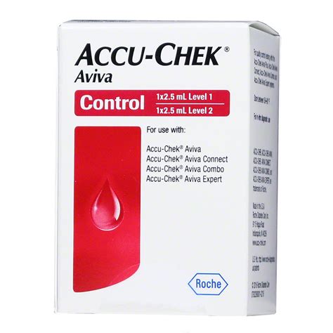 Accu Chek Aviva Glucose Control Solution ADW Diabetes