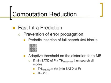 Ppt Analysis Fast Algorithm And Vlsi Architecture Design For H264avc Intra Frame Coder