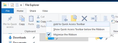 Always Show Copy Path Context Menu In Windows 10
