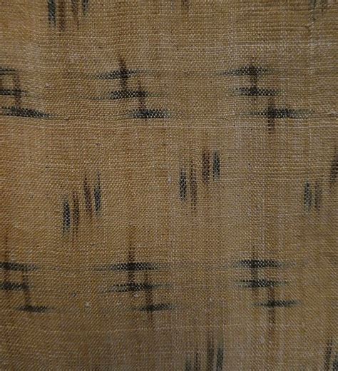 Sri A Length Of Bashofu Precious Okinawan Cloth Kasuri In Banana Fiber