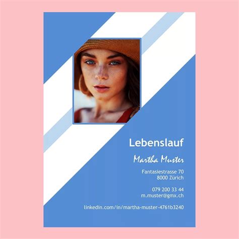 Lebenslauf Vorlage Nr 9 Perfekter Lebenslauf Erstellen