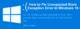 How To Fix Unexpected Store Exception Error In Windows
