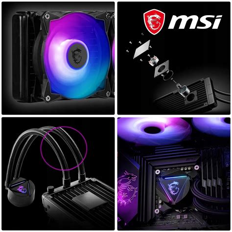 Wodne MSI MAG CORELIQUID 360R 360 mm chłodzenie w Drezdenko - Sklep ...