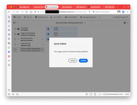 Getting Started Universal Editor Developer Tutorial