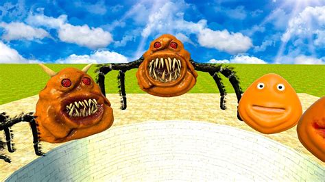 Secret 😱 Big Pit Spider Pou Killer Bou From Bous Revenge In Garrys