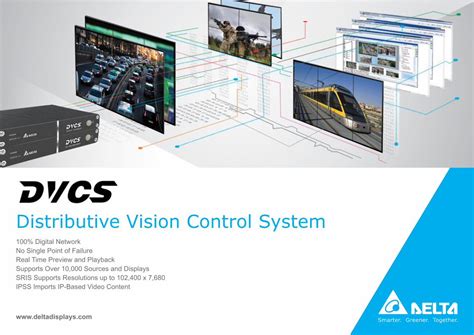 Pdf Distributive Vision Control System Delta Electronics Dokumentips